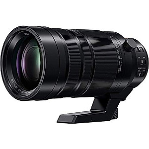 PANASONIC LUMIX G LEICA DG VARIO-ELMAR PROFESSIONAL LENS, 100-400MM, F4.0-6.3 ASPH., MIRRORLESS MICRO FOUR THIRDS, POWER OPTICAL I.S., H-RS100400 (USA BLACK)