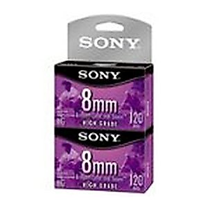 Sony Camcorder Cassettes High Grade 120 Minute, 8mm (2-Pack) (Discontinued by Manufacturer)