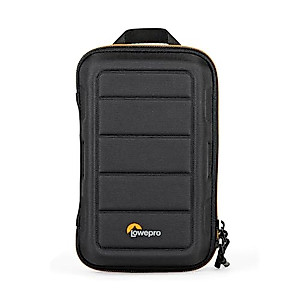 Lowepro Hardside CS 60 Case for Small Drone, Mirrorless Cameras or 2 Action Cameras, 1-2 Lenses, Accessories, 14.00 x 8.51 x 22.71 cm, Black
