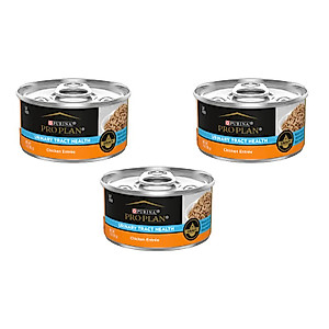 Pro Plan Focus Wet Cat Food Urinary Tract Health (UTH) Variety Pack, 5 Flavors, 3 oz Cans (15 Total Cans) with Healthier Paws Sticker!!!
