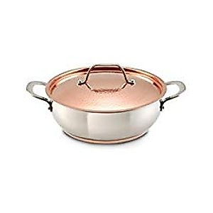 LAGOSTINA Giada Stainless Steel 4 Qt. Covered Dutch Oven with Lid Q9409064