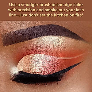 Beauty Bakerie Proof is in the Pudding Eyeshadow Palette, Neutral Shades of Matte and Shimmer Eye Makeup, 9 Colors