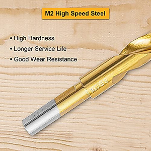 INGCO 21 Pcs Drill Bit Set with Pilot Point for Metal Wood Plastic Drilling AKDL52101