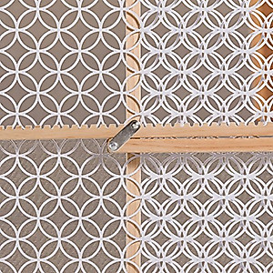 Summer Secure Pressure Mount Wood & Plastic Baby Gate, Natural Hardwood Finish – 24” Tall, Fits Openings up to 27.5” to 42” Wide, Baby and Pet Gate for Doorways