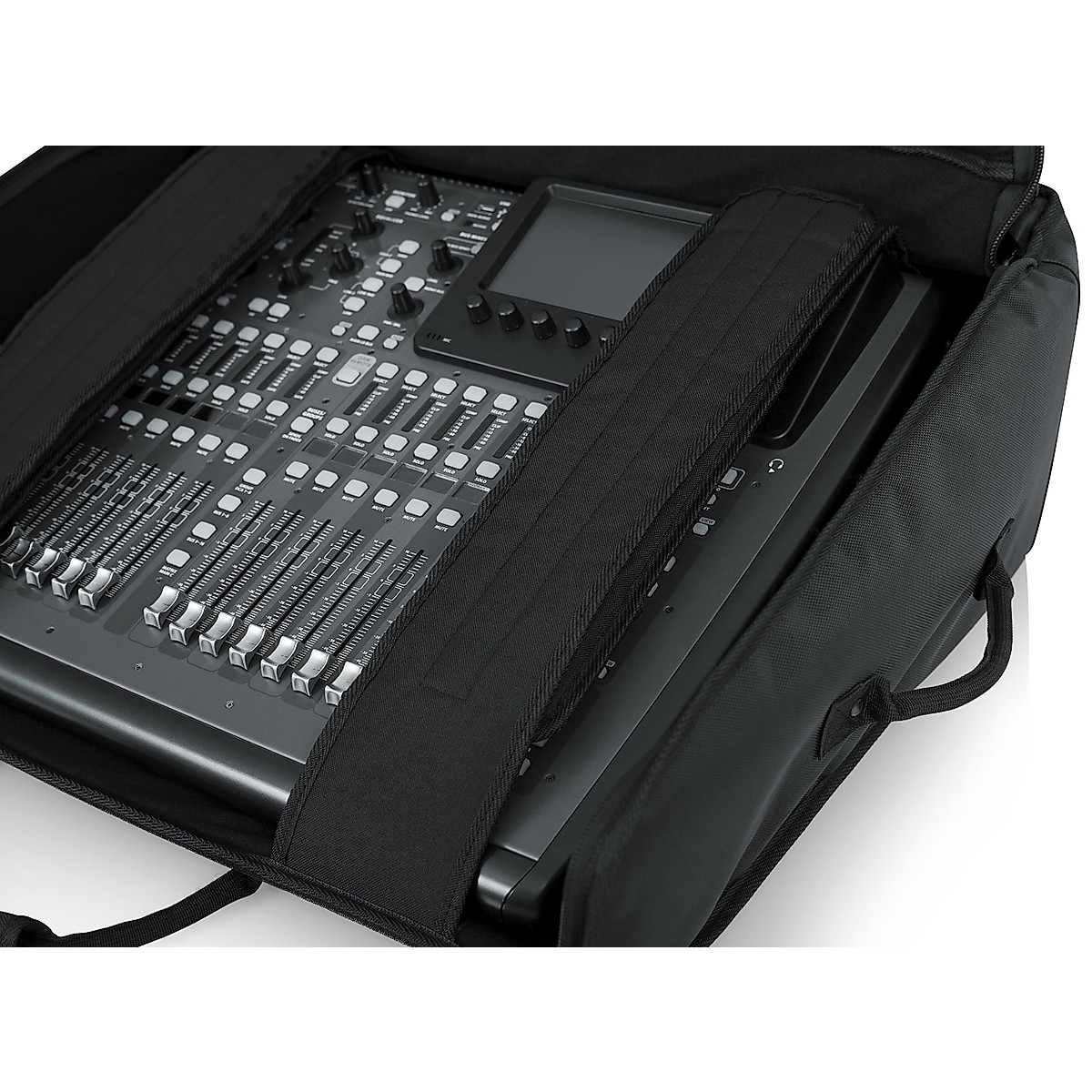 Gator Cases Padded Large Format Mixer Carry Bag; Fits Mixers Such as Behringer X32 Compact |26" x 21" x 8.5" (G-MIXERBAG-2621)