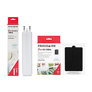 Frigidaire FRIGCOMBO ULTRAWF Water Filter & PAULTRA Air Filter Combo Pack, 2 Piece Set