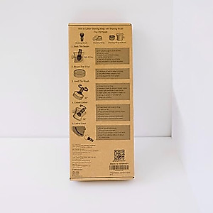 Stainless Steel Shaving Mug - Perfect for Wet Shaving - Unbreakable & Rust Resistant - Heavy Duty Heat Preservation Soap Bowl