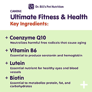 Dr. Bill’s Canine Ultimate Fitness & Health & Canine Digestive Support Dog Supplement Bundle