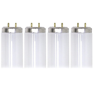 SYLVANIA (4 Tubes) 23487 - F30T12/CW/RS/UPC Straight T12 Fluorescent Tube Light Bulb, 36 inch Tube, 4200K Cool White, 2200 lumens