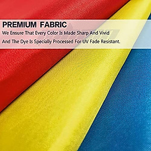 Fyon American Eagle Light Sky 3x5 Ft Flag - UV Fade Resistant Double Printed Polyester Banner for Outdoor or Indoor Use