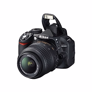 Nikon D3100 14.2MP Digital SLR Camera with 18-55mm f/3.5-5.6 Auto Focus-S DX VR Nikkor Zoom Lens - International Version (No Warranty)