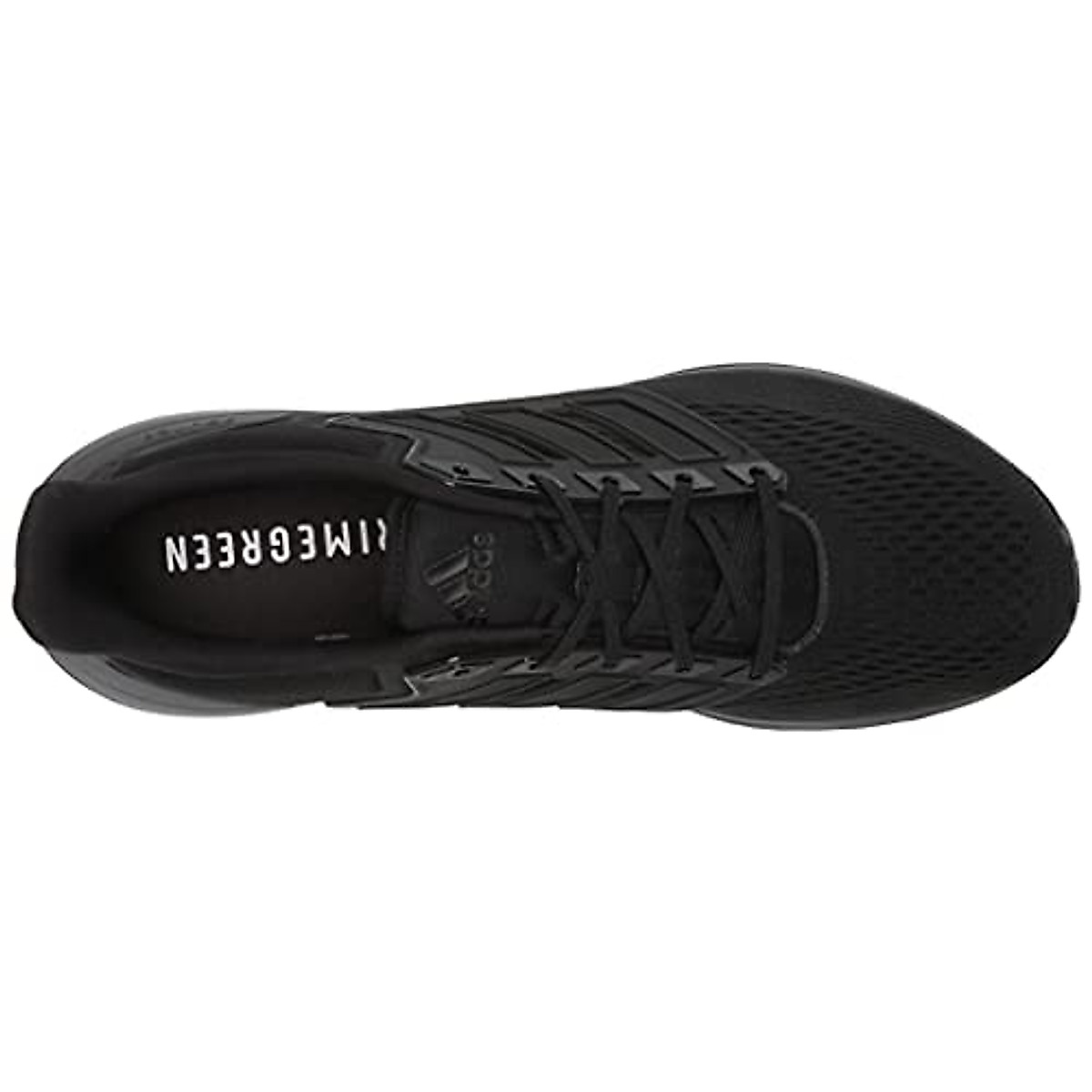 adidas Men's EQ21 Trail Running Shoe, Black/Black/Black, 12