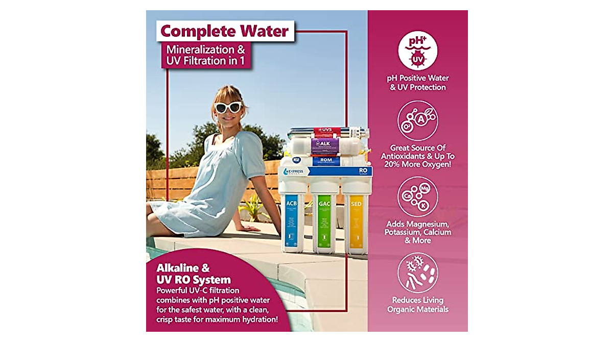 EXPRESS WATER 11 Stage UV RO Filtration System