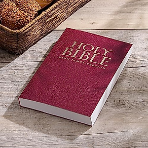 KJV Holy Bible, Gift and Award Bible - Softcover, King James Version, Burgundy (KJV Gift Award Editions)