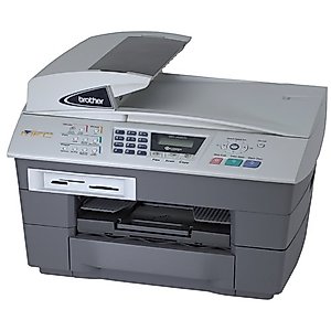 Brother MFC-5840CN Network Color Inkjet Multifunction Printer with Photo Capture Center