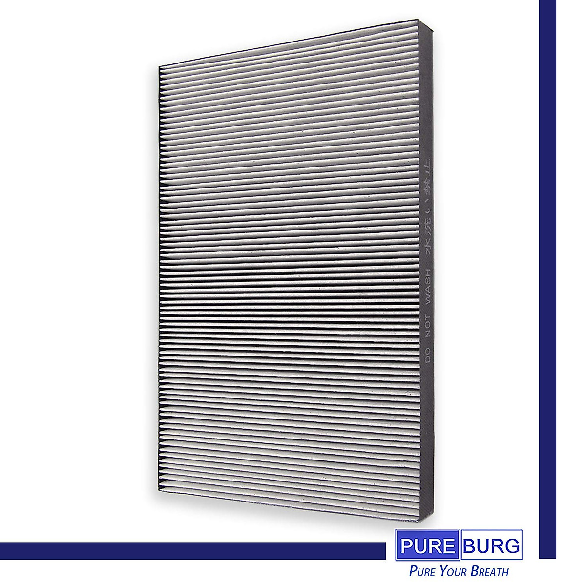 PUREBURG True HEPA Replacement Filter Compatible with Sharp FP-F50UW KC-830U FP-P30U Air Purifiers, Replaces Parts FZ-F50HFU FZ-P30SFU,1-Pack