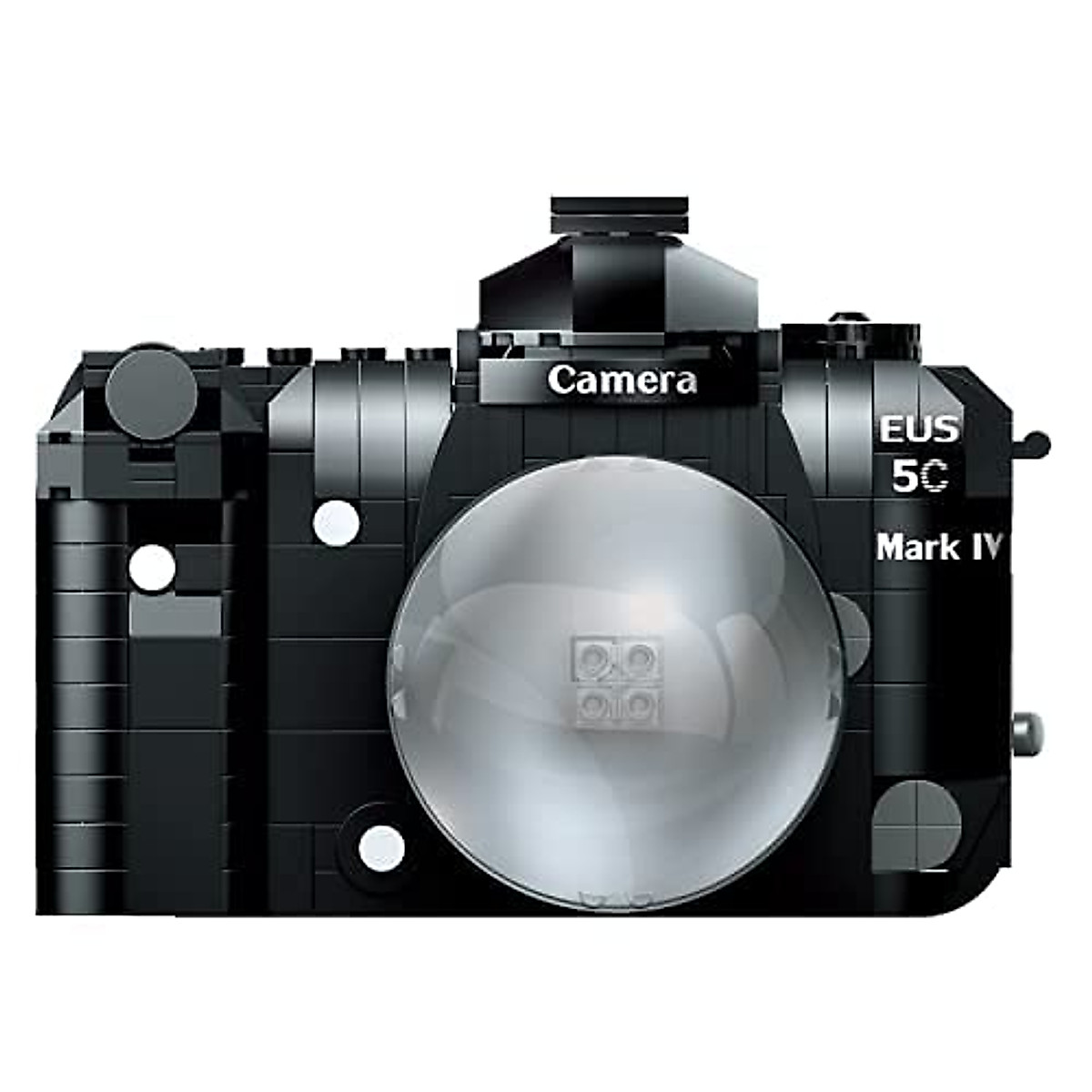 NC Uvini Building Blocks Camera, DIY STEM Toys, Building Construction Brick Set Best Gift for Adult, Teens, Collectible Model Digital Camera to Build 813pcs