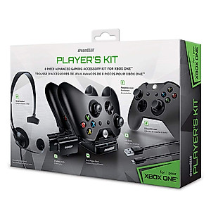 8 in 1 player kit black for dreamGEAR XBOX ONE,one size,DGXB1-6630