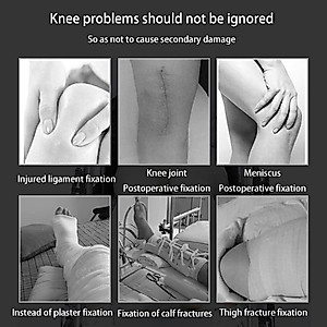 ROM Knee Immobilizer for Recovery Stabilization ACL MCL and PCL Injury Knee Support for Torn ACL Meniscus Tear Post Op Recovery Patella Knee Brace Stabilizer for Men Women