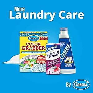 Carbona Washing Machine Cleaner with Activated Charcoal | Removes Odor-Causing Residues | Works in Standard & High Efficiency Washing Machines | 8.4 FL Oz, 1 Pack