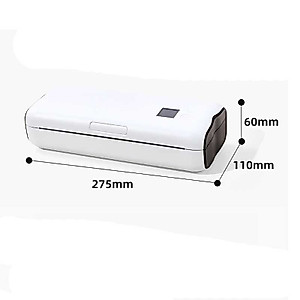 N/A A4 Portable Thermal Printer Mobile Mini Office Printer Document & USB No Link No Printing Ribbon Printing