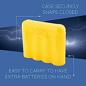 EBC Battery 2 Gold Plastic AA AAA Battery Holder Box Storage Cases