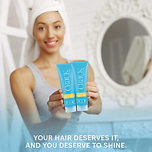 CRACK HAIR FIX - Clean & Soaper Shampoo and In-Treatment Conditioner Set 8.5 oz each