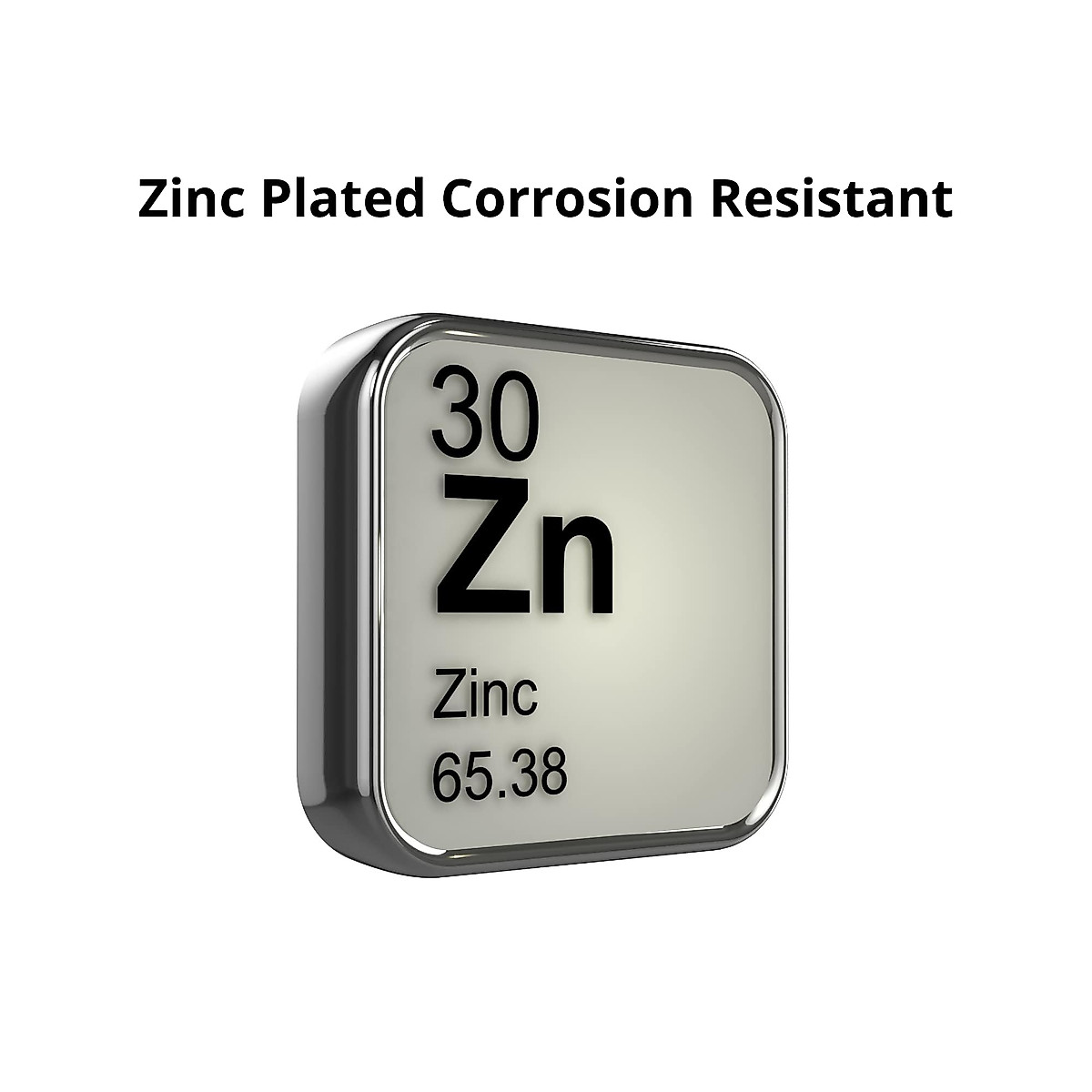 500 Qty #6 x 5/8" Flat Head Zinc Coated Phillips Head Wood Screws (BCP32)