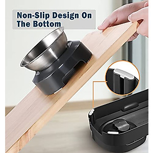 Cat Bowls - Elevated Cat Food Bowls, Anti Vomiting Cat Bowl Set, Stainless Steel Cat Bowls,Cat Bowls for Food and Water, Raised Cat Bowls for Indoor Cats, Orthopedic Cat Bowl