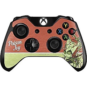 Skinit Decal Gaming Skin Compatible with Xbox One Controller - Officially Licensed Warner Bros Poison Ivy Design