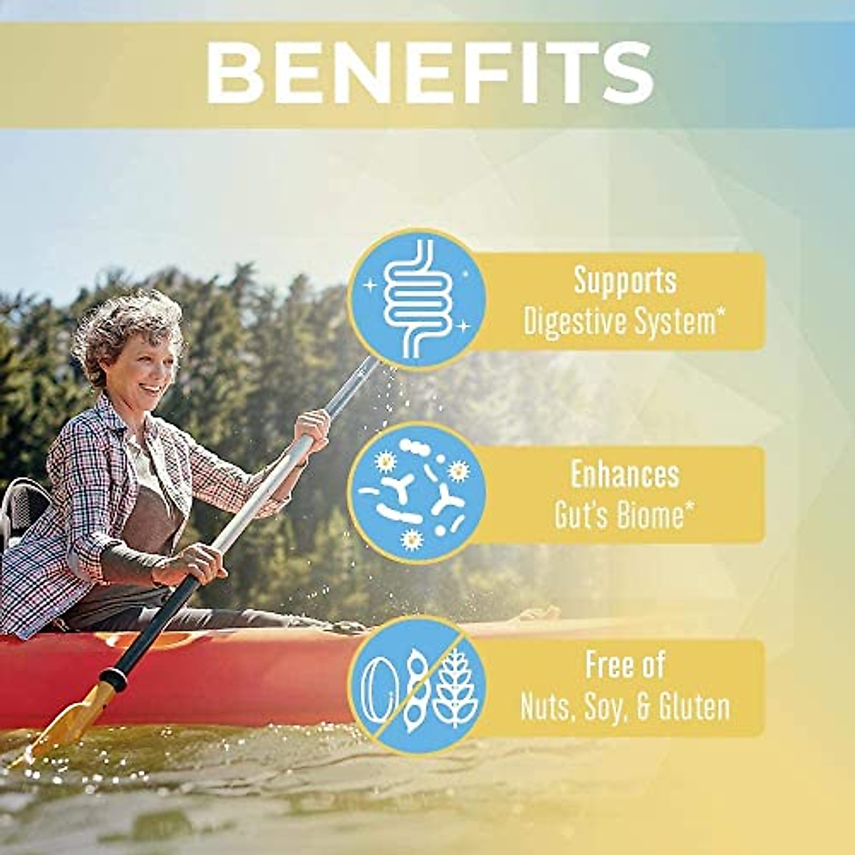 Probiotics for Women and Men | Weight Management Probiotic with Garcinia Cambogia and Green Tea Extract | Probiotics for Digestive Health & Gut Health | Vegan | Non-GMO | Gluten Free | 30 Servings