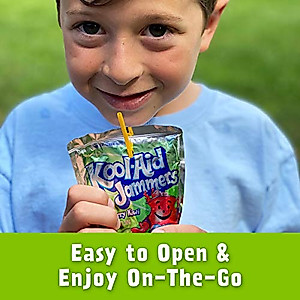 Kool-Aid Jammers Strawberry Kiwi Flavored Juice Drink (40 Pouches, 4 Boxes of 10)