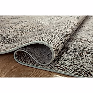 Loloi Magnolia Home by Joanna Gaines x Sinclair Natural/Sage 7'-6" x 9'-6" Area Rug