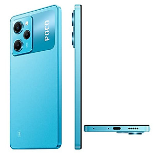 Xiaomi Poco X5 Pro 5G, Dual SIM, 128GB + 6GB, Factory Unlocked GSM, International Version - No Warranty - Blue
