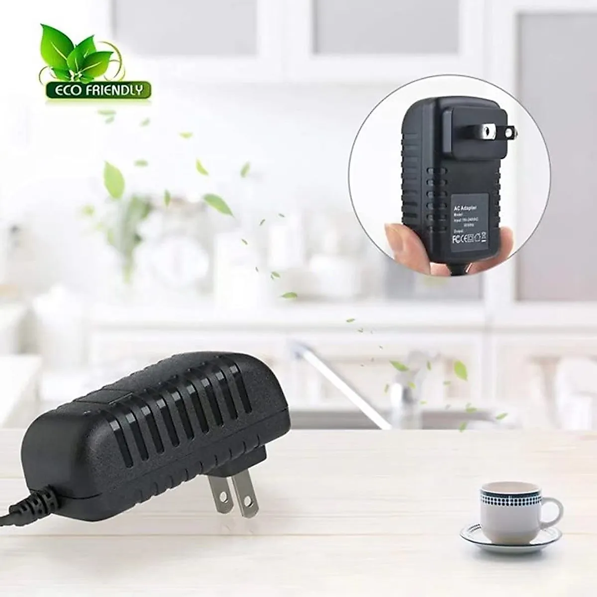 K-MAINS Compatible 9VDC AC Adapter Power Cord Replacement for Atari Flashback 2 Classic Game Console Flash Back