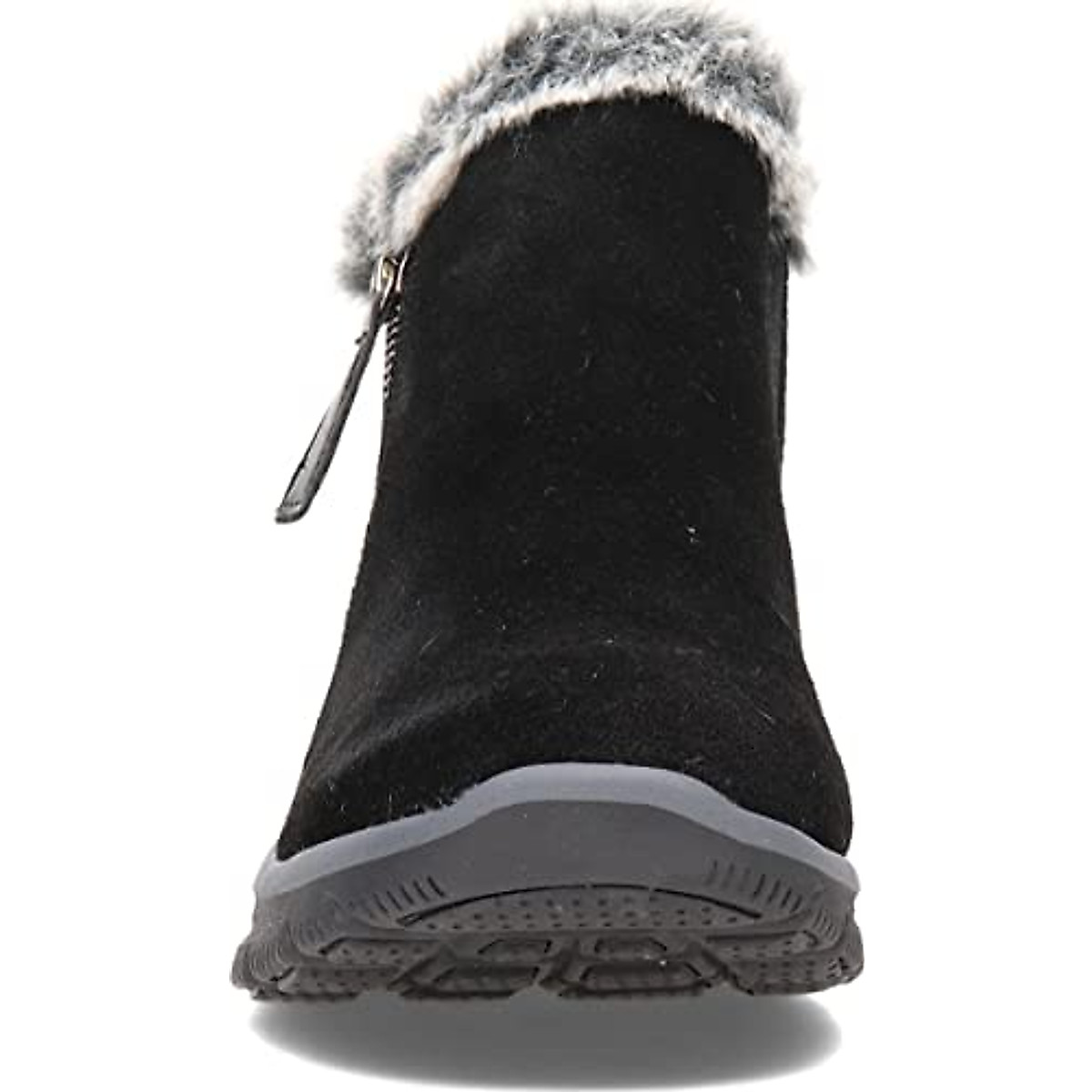 Skechers womens Zip Bootie Fashion Boot, Black, 10 US