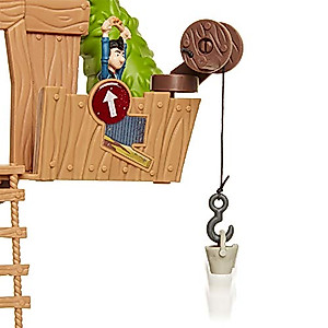The Last Kids On Earth - Tree House of Awesomeness Playset, Includes Exclusive Jack Action Figure & 2 Zombies