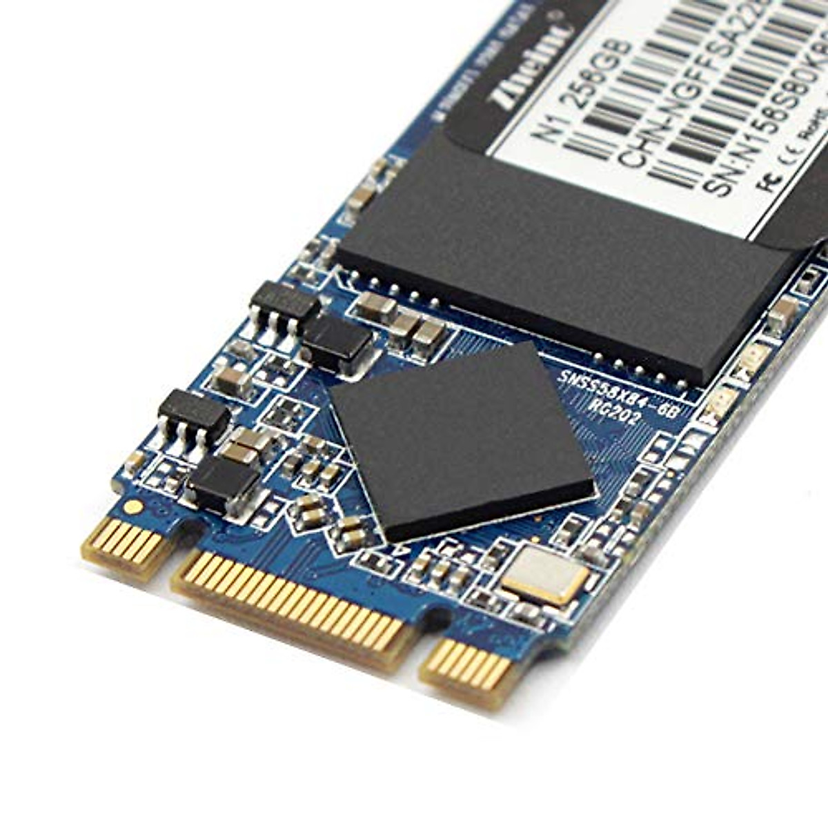 Zheino M.2 SSD 2280 256GB NGFF SATA Internal 3D Nand Solid State Drive for Ultrabooks and Tablets