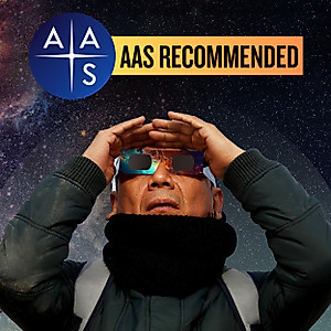 Solar Eclipse Glasses AAS Approved 2024 - [6 Pack] Trusted for Direct Solar Eclipse Viewing - ISO 12312-2 & CE Certified