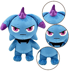 BIBHINN Pal Plush Depresso Monster Stuffed Animals Soft Plushies, Lamball Sheep Soft Plush Throw Pillow Cat Cattiva Doll Toy Girl boy Christmas Birthday Gift (Depresso)