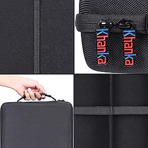 Khanka Hard Travel Case Replacement for Podcast Equipment Bundle-MAONO MaonoCaster Lite -Audio Interface-All in One-Podcast Production Studio,Case Only.