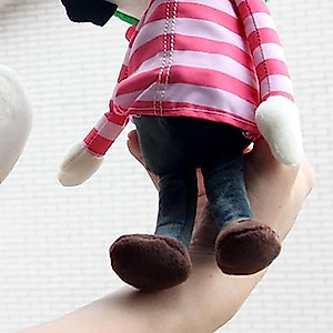 Cute Sarah and Duck Plush Toys, Soft Stuffed Animal Plush Doll Toys, Cartoon Anime Girl Sarah and White Duck Plush Toy Dolls, Birthday Gifts for Boys and Girls (Sarah 9.8Inch)