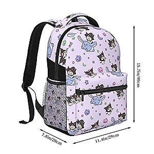 DIEZ Kawaii Backpack Backpack Lightweight Travel Laptop Backpack For College Anime Cartoon Fans Gift