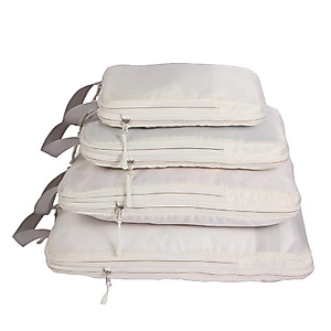 Compression Packing Cubes for Suitcases, Travel Packing Organizers Shoes Bag,8Pcs Travel Accessories Suitcase Organizer Bags Set, Travel Bag Organizer for Luggage,Packing Cubes for Carry on Suitcase