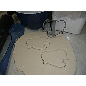 CUTESY ANIMAL FACE HEAD ZOO SAFARI THEME SET OF 5 COOKIE CUTTERS MADE IN USA PR1460