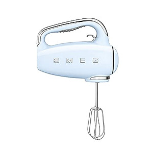 Smeg Pastel Blue 50's Retro Style Electric Hand Mixer