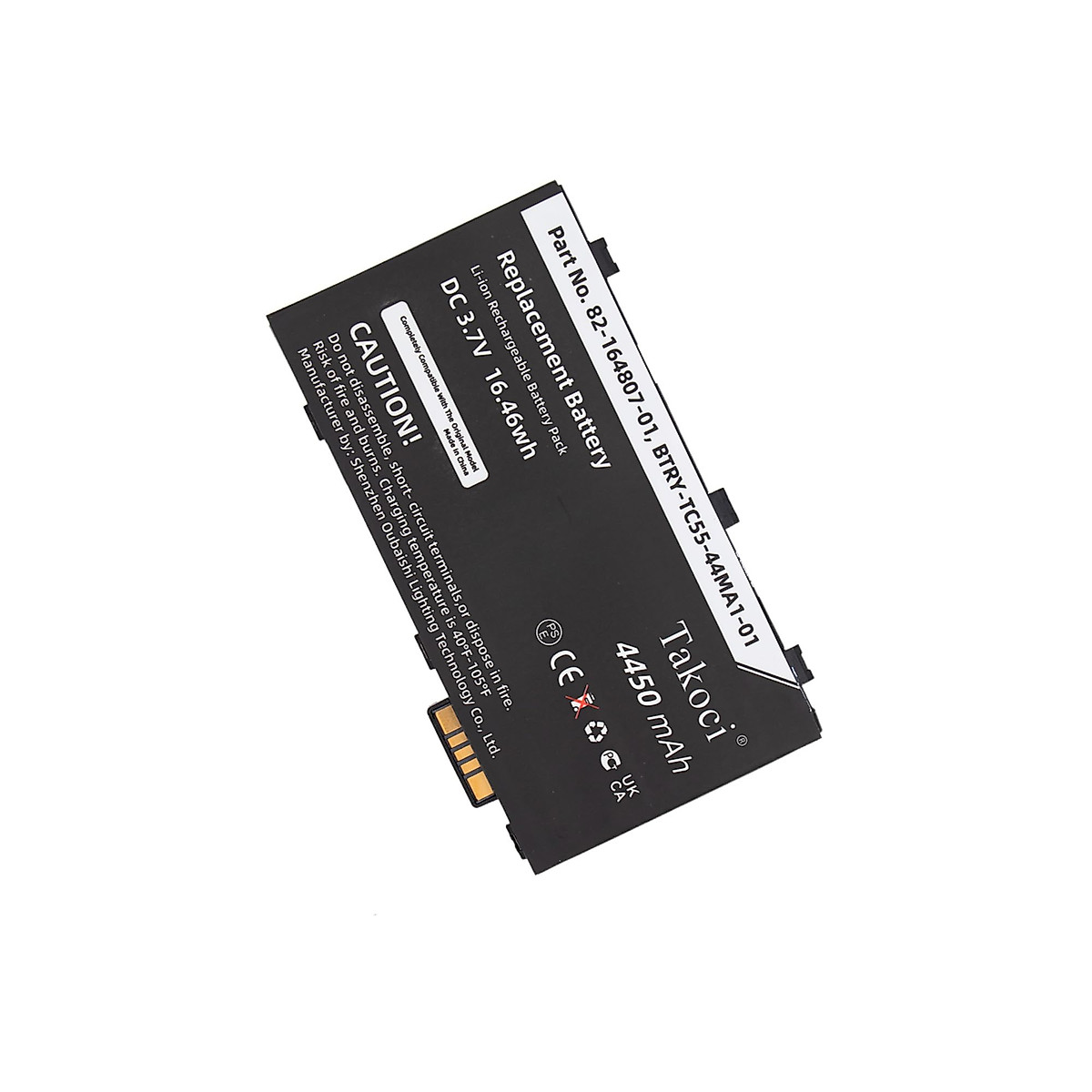 GIKYSUIZ 5-Pack 4450mAh Replacement Battery for Symbol/Zebra BTRY-TC55-29MA1-01 Compatible with Symbol/Zebra ES85 ES85XX MC36 TC55 TC55AH-JC11ES RFD8500 Mobile Computer Scanners