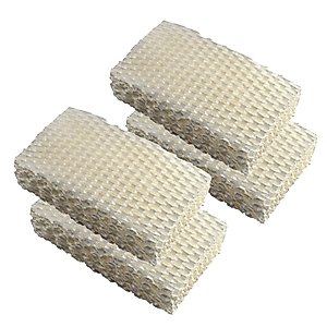 HQRP 4-Pack Humidifier Wick Filter Compatible with ProCare PCCM-832N PCCM-840 Cool Mist Humidifier, WF813 AC813 PCWF813 PCWF813-24 Replacement