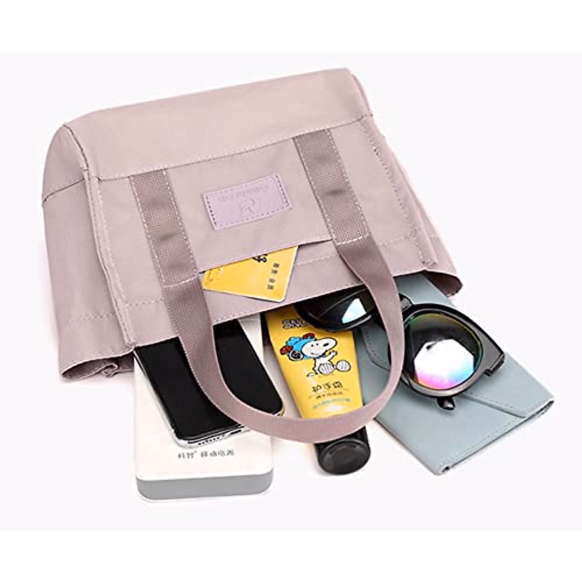 Mini Hobo Bag Women Chic Tote Bag Stylish Students Casual Nylon Waterproof Crossbody Bag Shoulder Bag