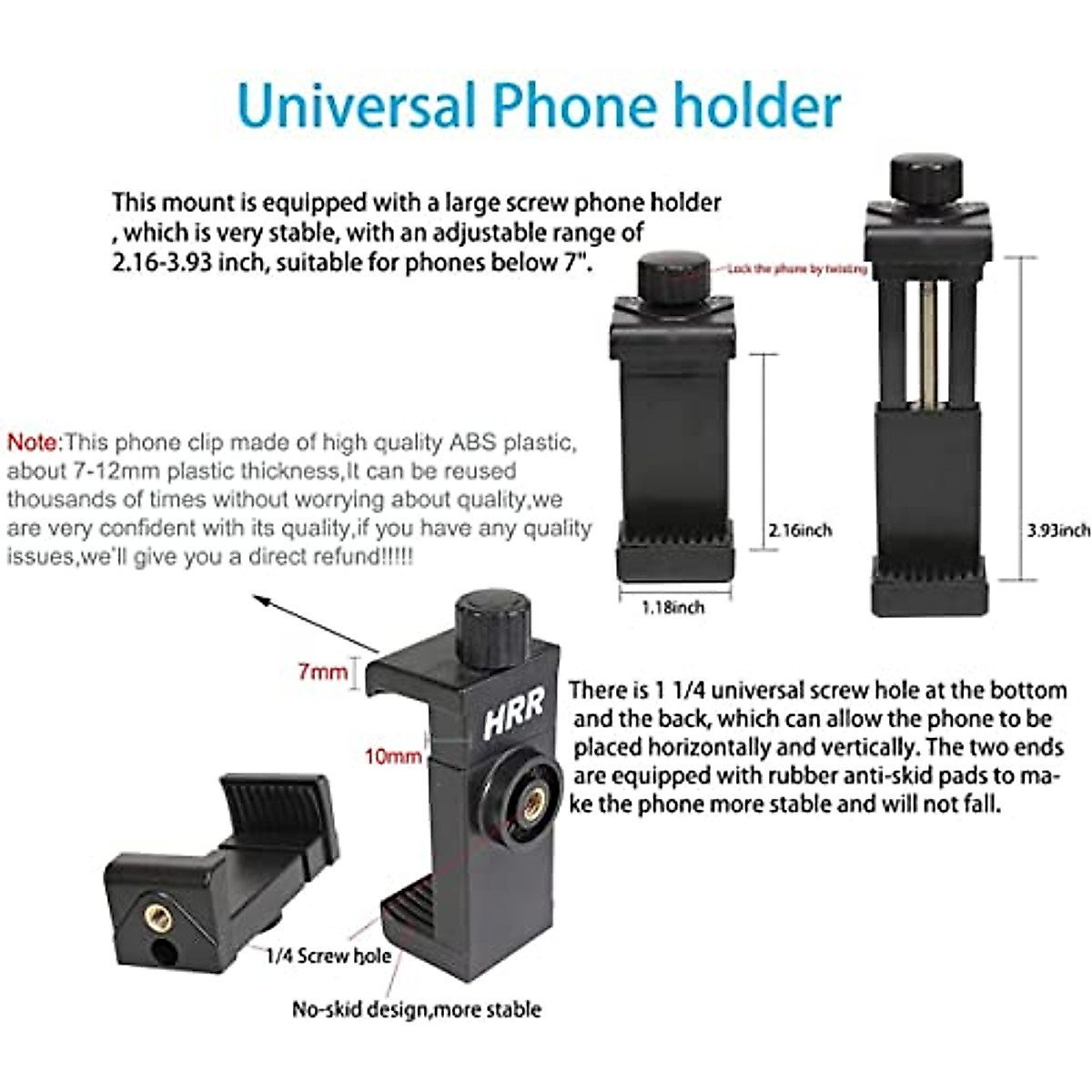 PellKing Mobile Phone Chest Mount Phone Selfie Neck Holder Kit for POV/VLOG,Adjustable Cell Phone Clip Compatible with iPhone,Samsung,GoPro Hero 10,9, 8,7, 6, 5, 4,, 3,2,DJI Osmo,and Action Cameras